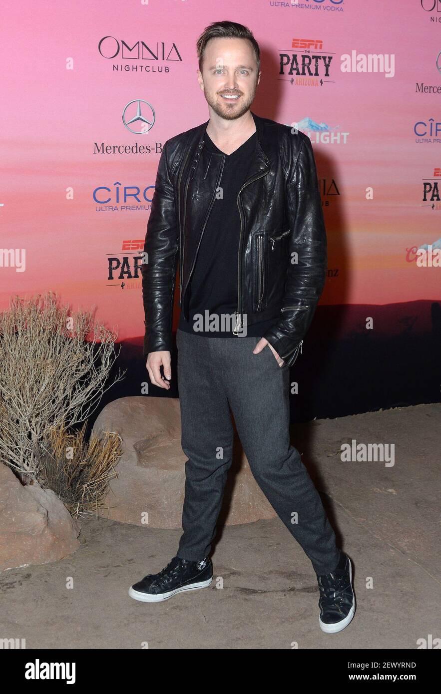 30 January 2015 - Scottsdale, Arizona - Aaron Paul. ESPN The Party held ...