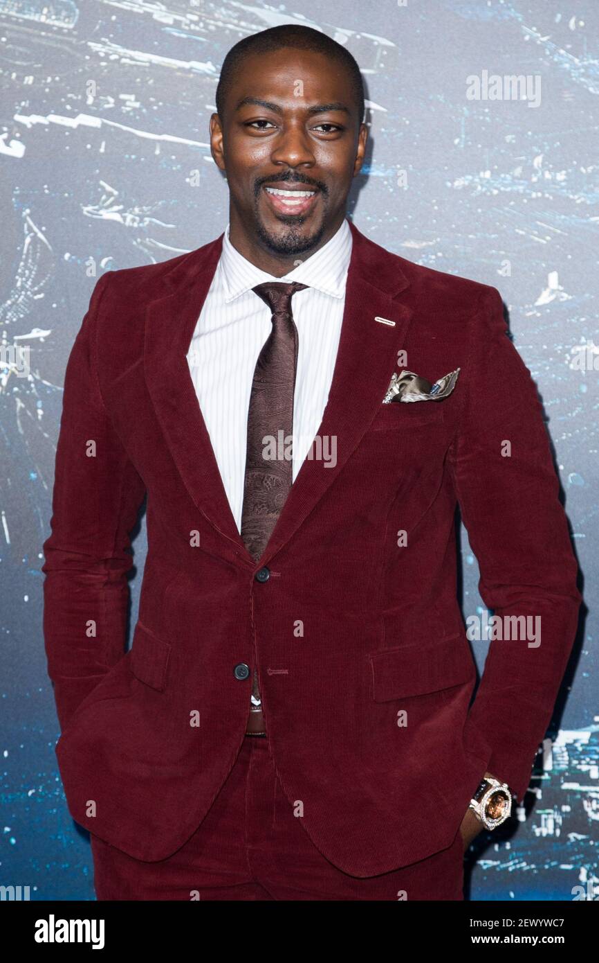 David Ajala attends the Los Angeles Premiere of 'Jupiter Ascending' at ...