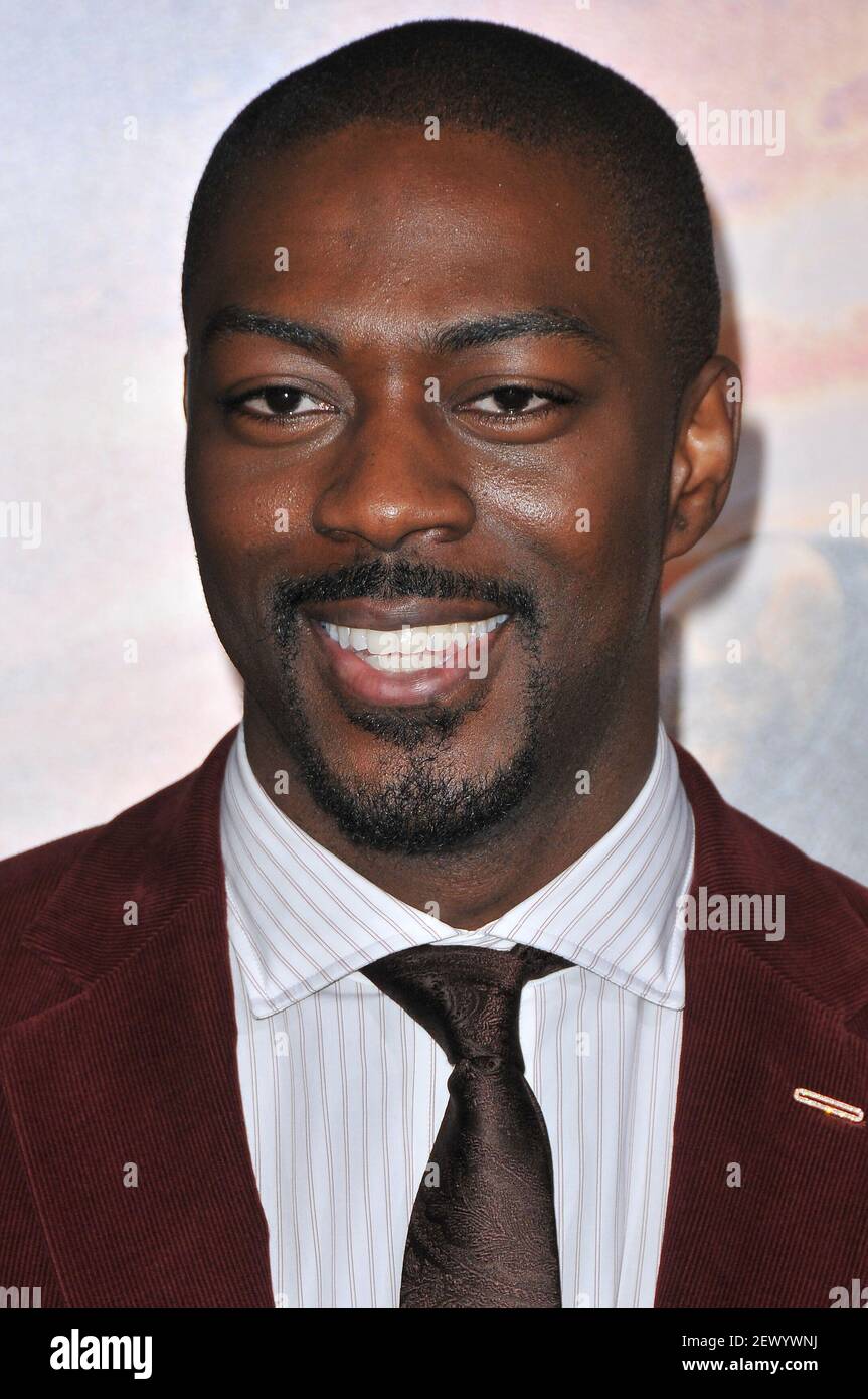 David Ajala at the "Jupiter Ascending" Los Angeles Premiere held at the ...