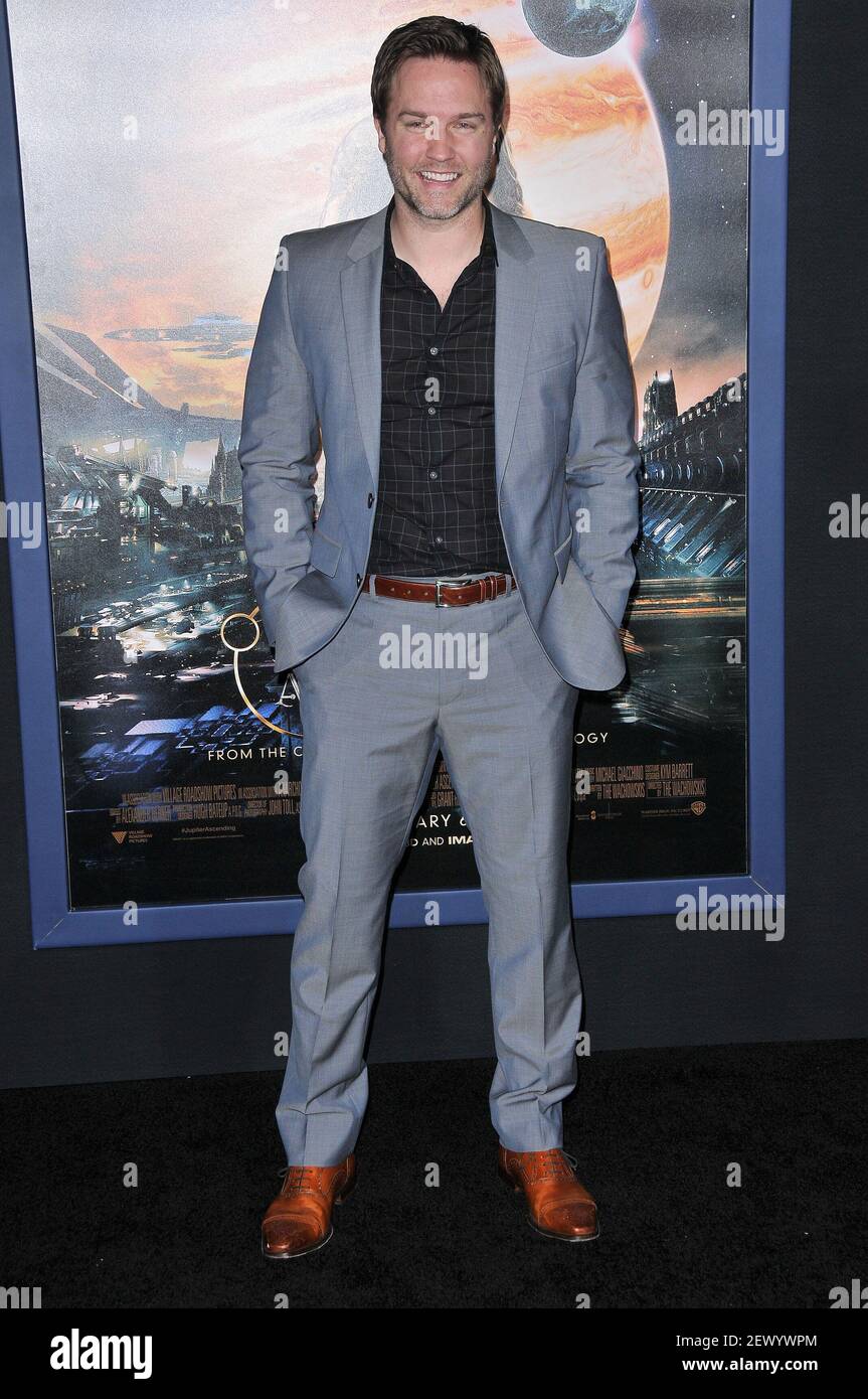 Scott Porter at the "Jupiter Ascending" Los Angeles Premiere held at ...