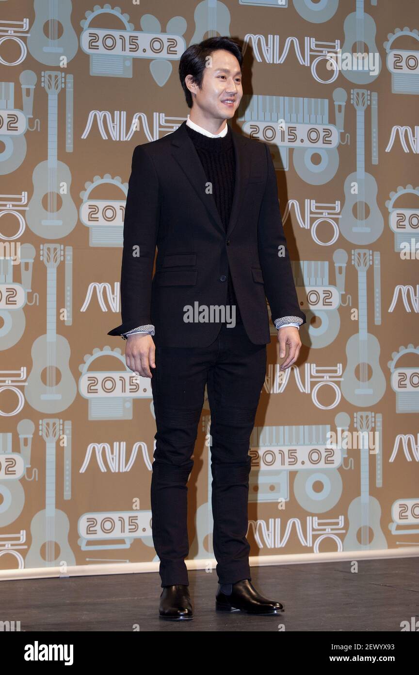 6 January 2015 - Seoul, South Korea : South Korean actor Jung Woo ...