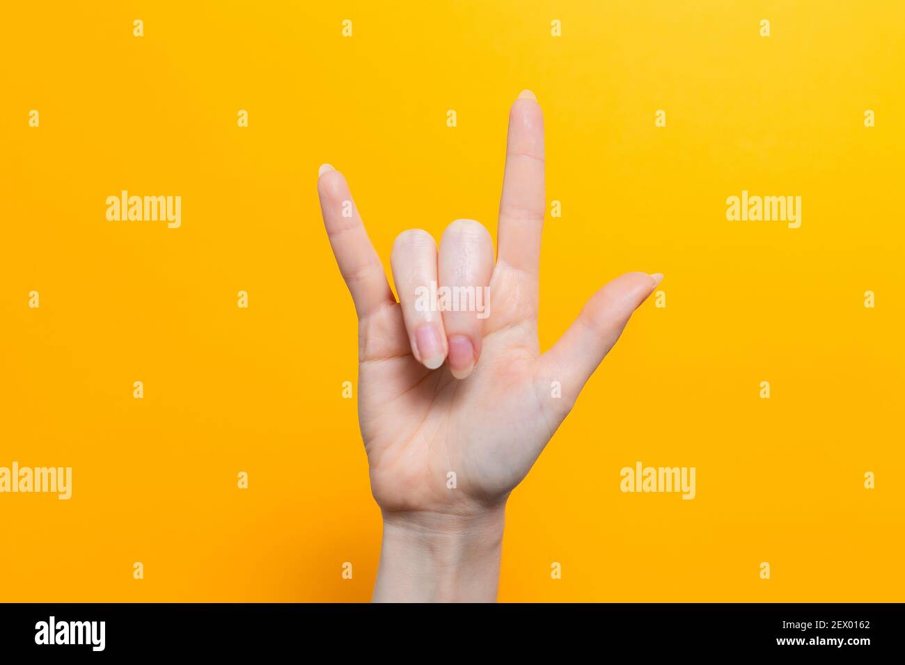 Goat Fingers Up High Resolution Stock Photography and Images - Alamy