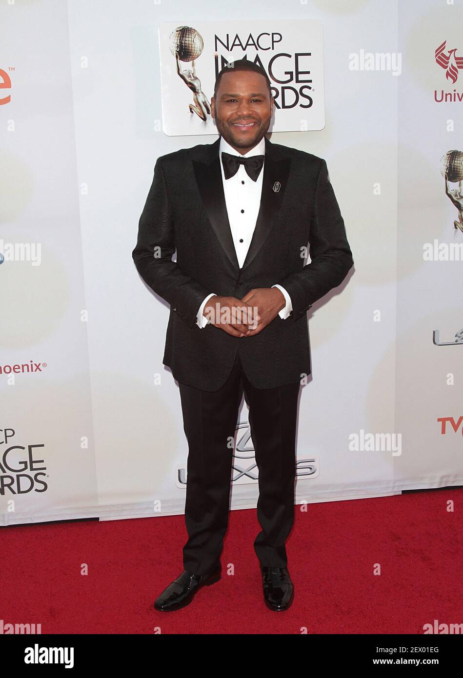Anthony Anderson attends The 46th Annual NAACP Image Awards held at the ...