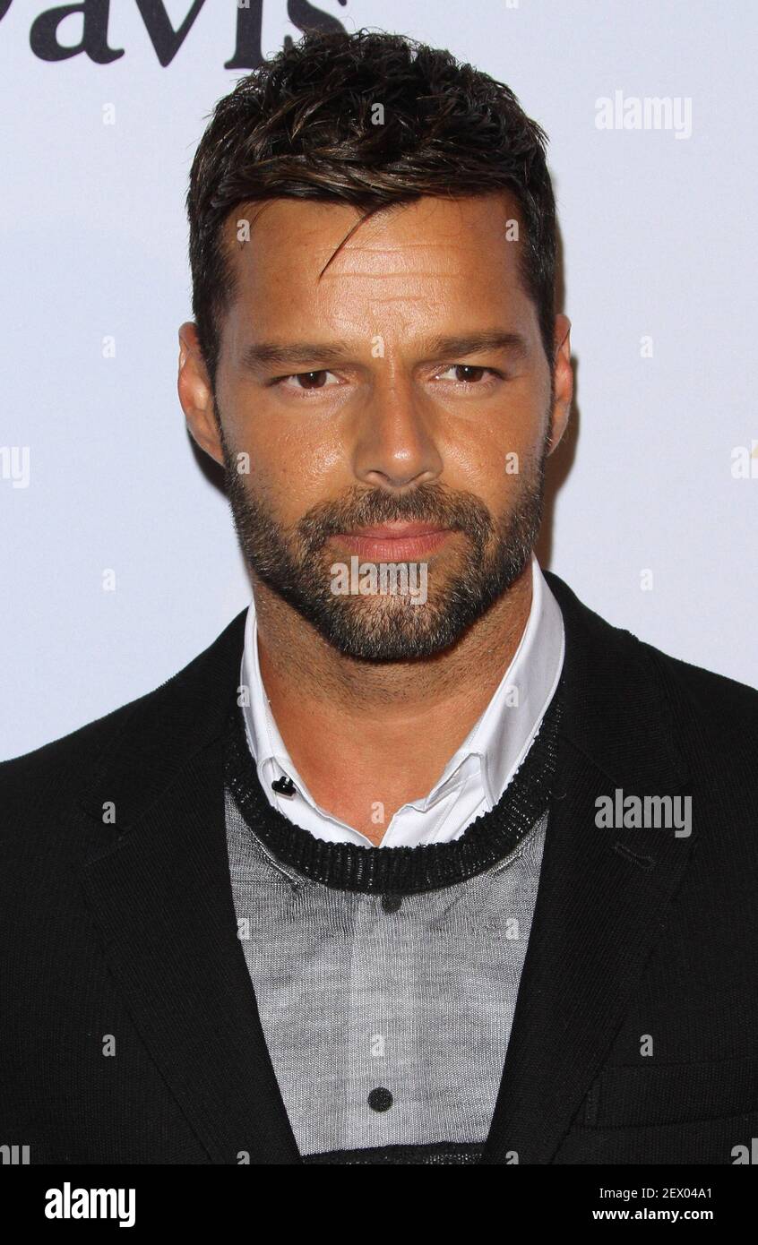 07 February 2015 - Los Angeles, California - Ricky Martin. Pre-GRAMMY ...