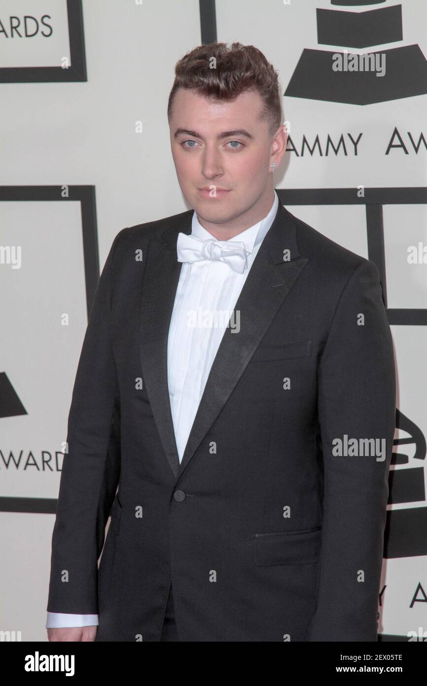 Singer and Grammy Nominee Sam Smith arrives at the 57th Annual Grammy ...