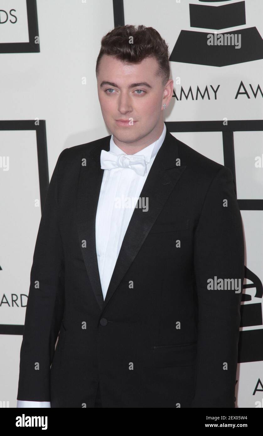 Singer and Grammy Nominee Sam Smith arrives at the 57th Annual Grammy ...