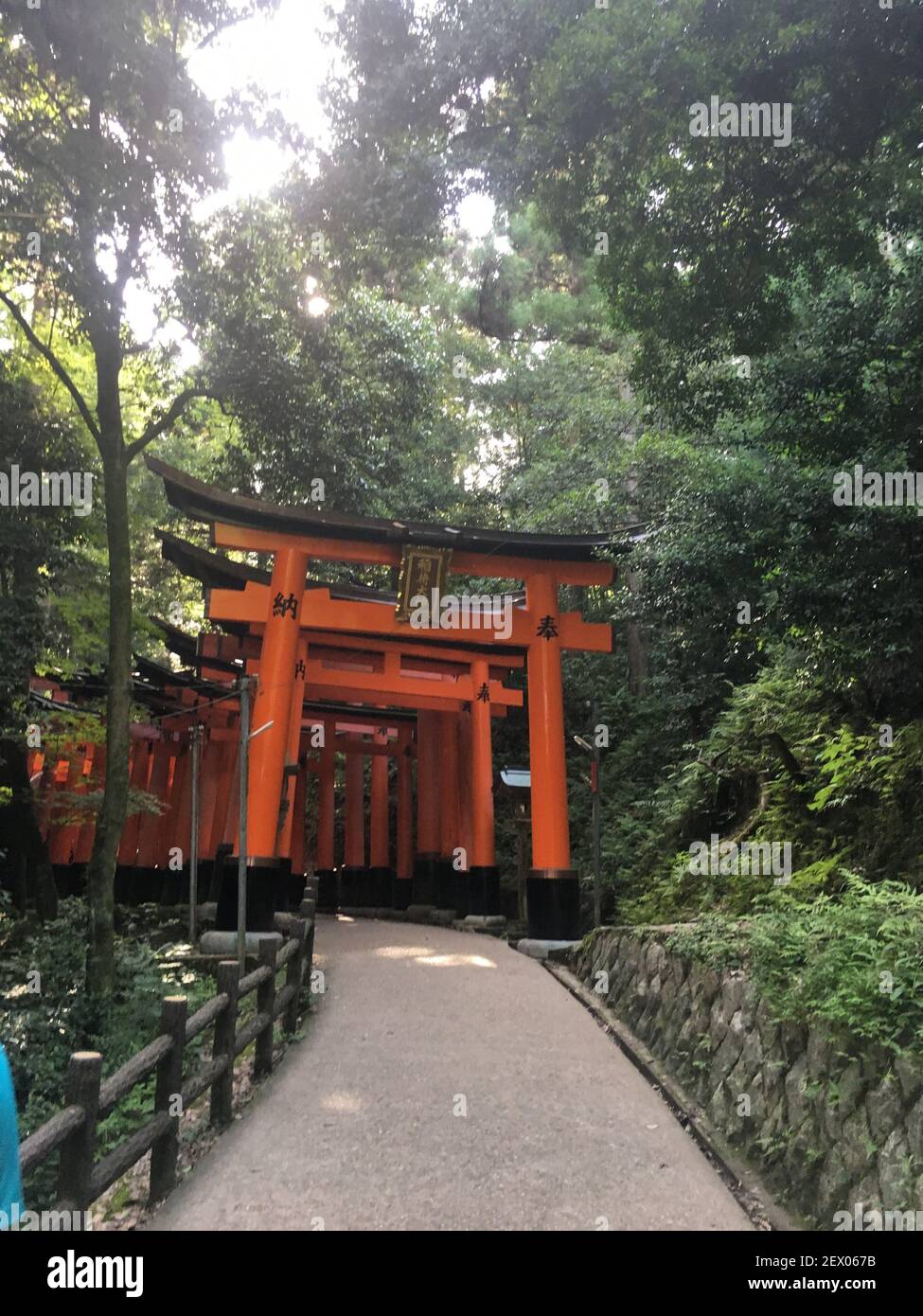 Views of Fushimi Inari Jinja Shrine Stock Photo - Alamy