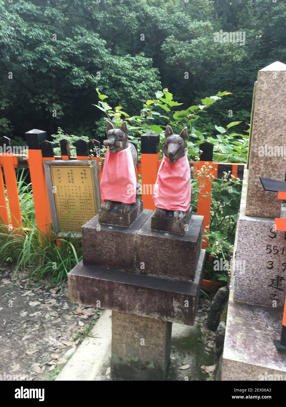 Views of Fushimi Inari Jinja Shrine Stock Photo - Alamy