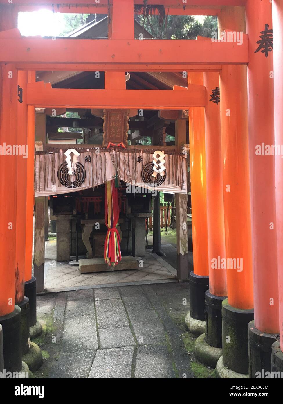 Views of Fushimi Inari Jinja Shrine Stock Photo - Alamy