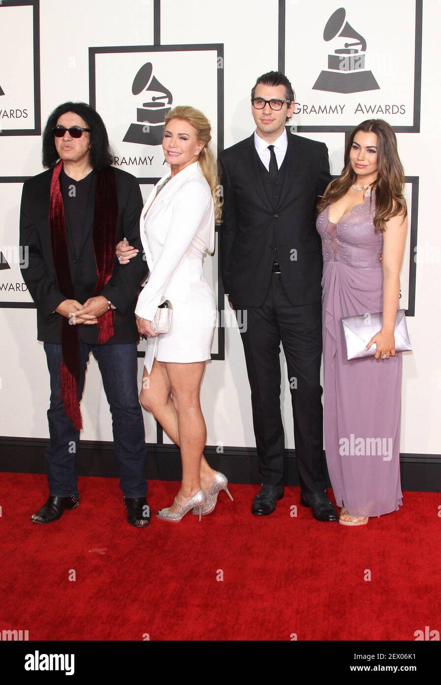 08 February 2015 - Los Angeles, California - Gene Simmons, Shannon ...