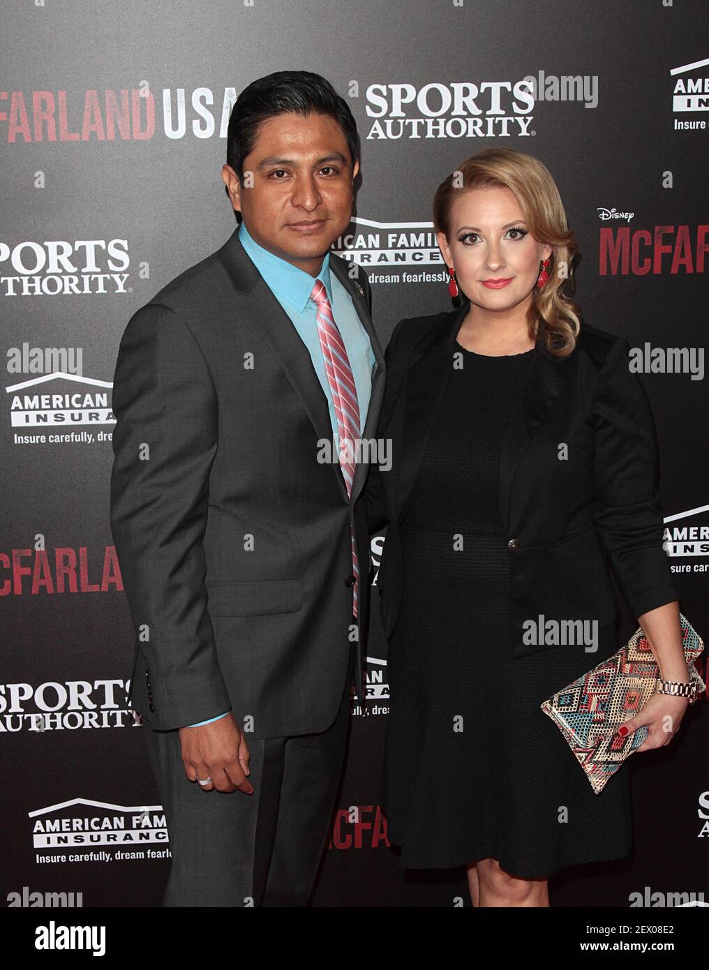 Omar Leyva attends The World Premiere of "McFarland, USA" held at the ...