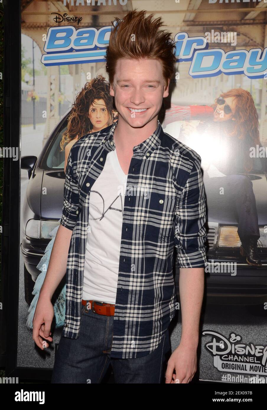 10 February 2015 - Burbank, Ca - Calum Worthy. Arrivals for Disney ...