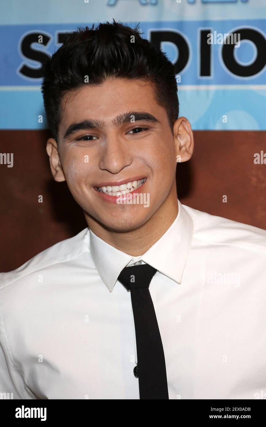 MIAMI, FL - FEBRUARY 12: Actor Hector Duran from the movie "McFarland ...