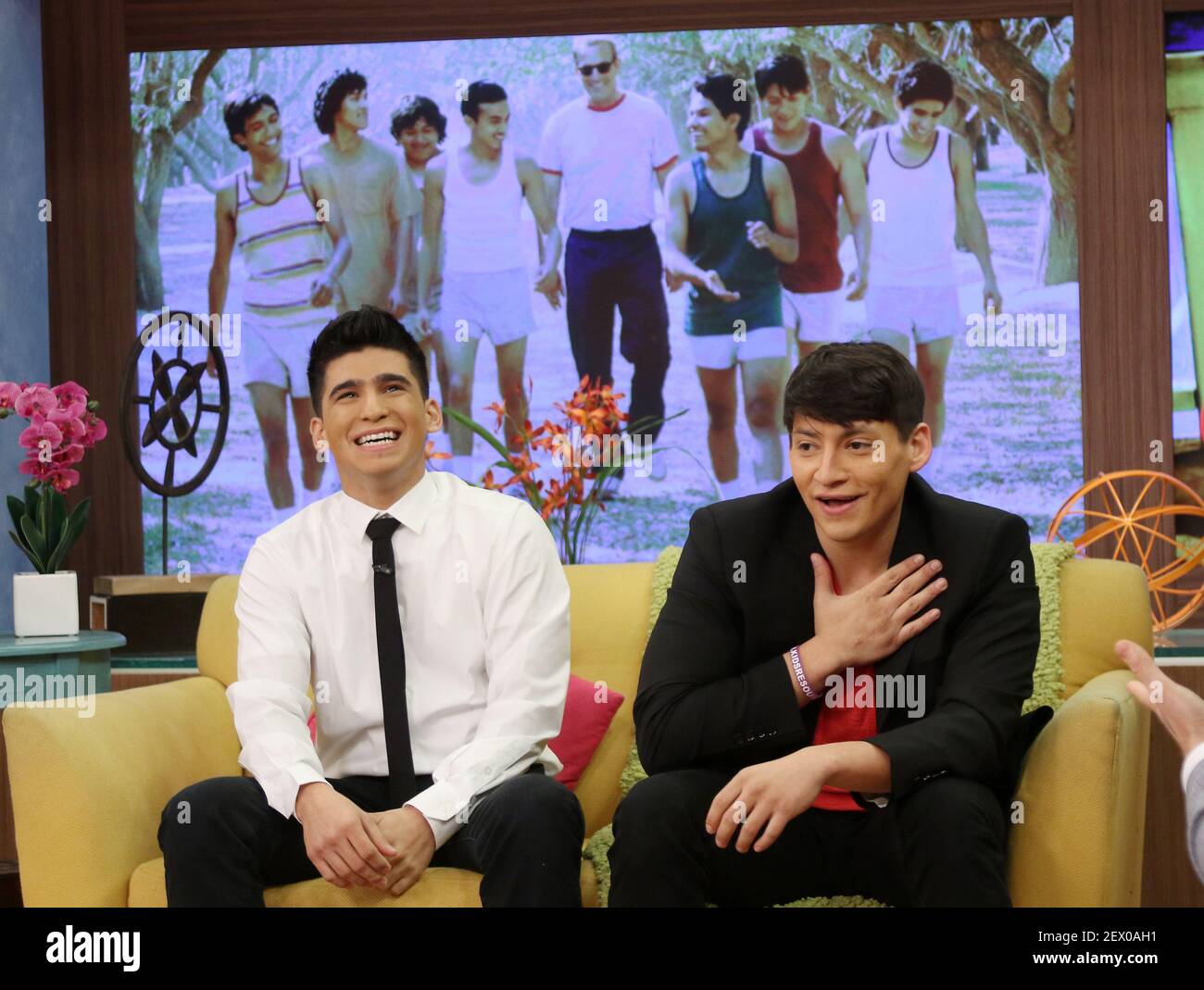 MIAMI, FL - FEBRUARY 12: Hector Duran and Carlos Prats are seen on the ...