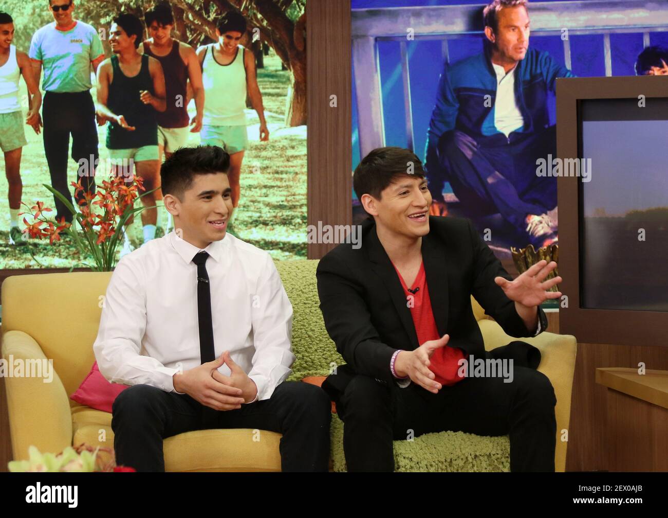 MIAMI, FL - FEBRUARY 12: Hector Duran and Carlos Prats are seen on the ...