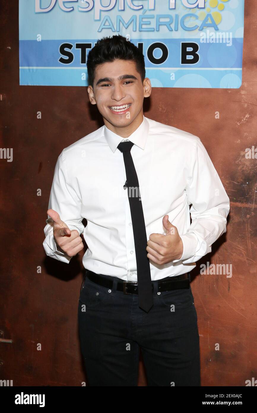 MIAMI, FL - FEBRUARY 12: Actor Hector Duran from the movie "McFarland ...