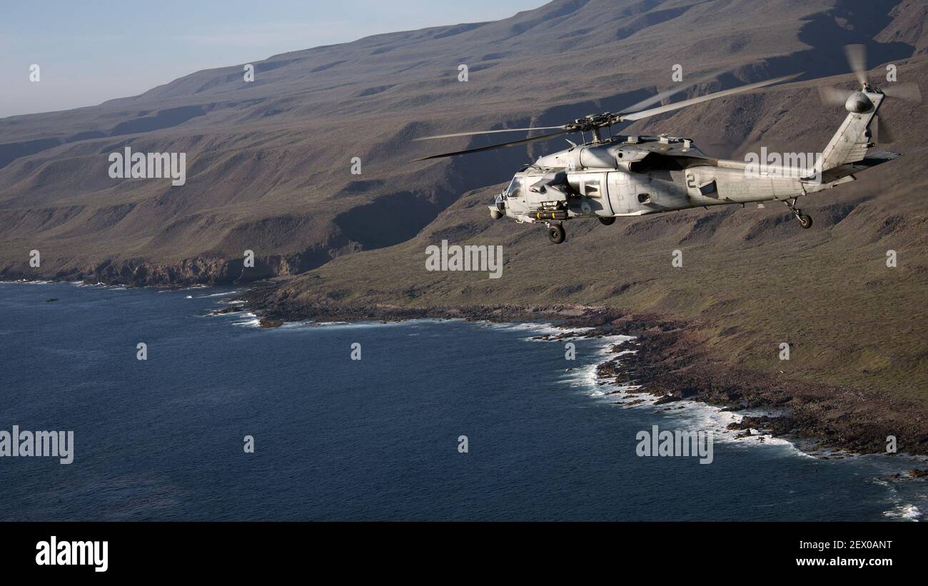 SAN DIEGO (Feb. 4, 2015) An MH-60S Sea Hawk helicopter assigned to ...