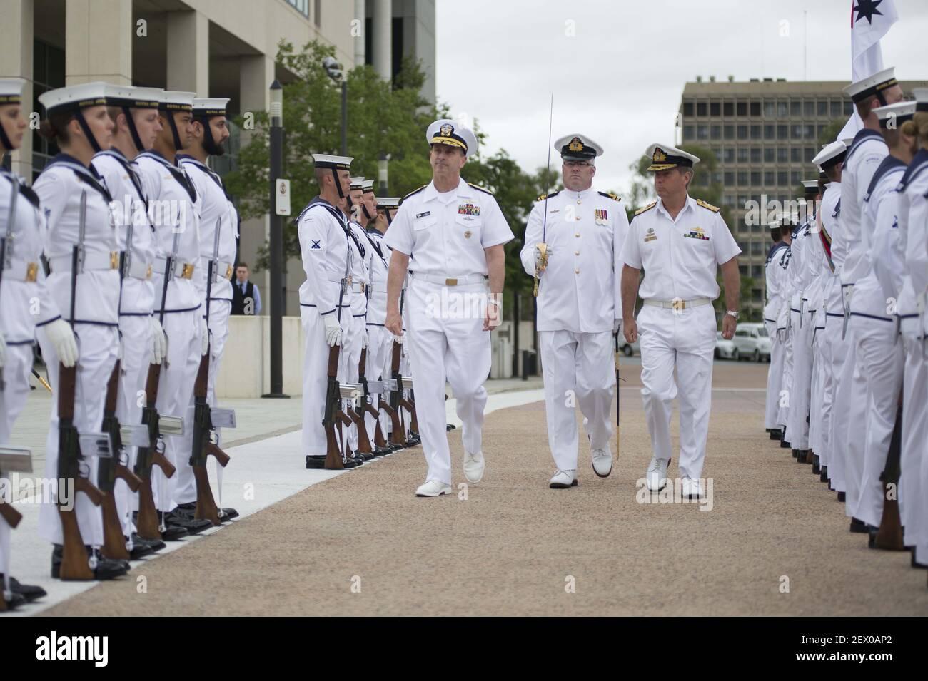 CANBERRA, Australia (Feb. 10, 2015) Chief of Naval Operations (CNO) Adm ...