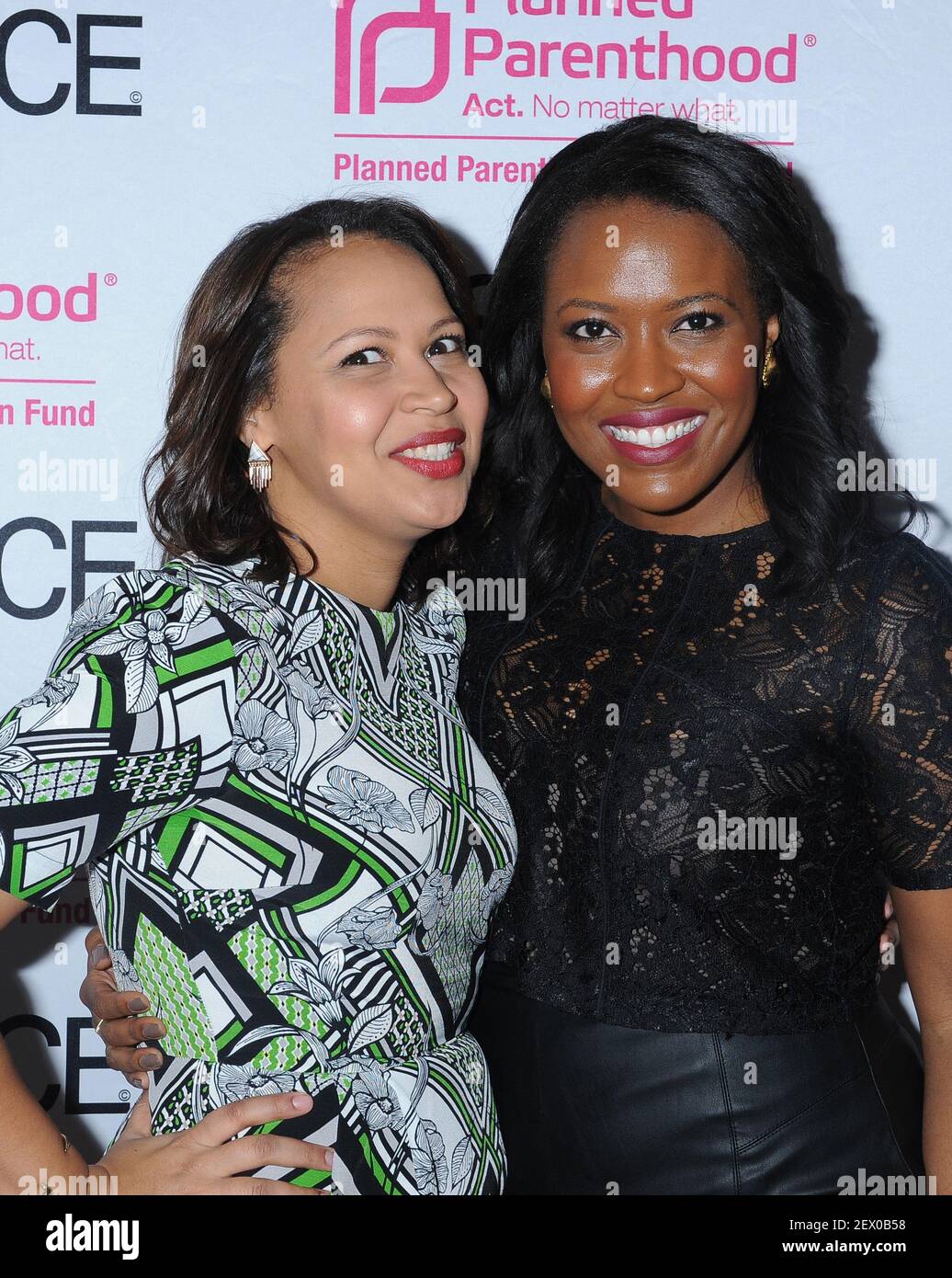 Jessica Byrd, at left, and Alencia Johnson arrives at Dream Keepers ...