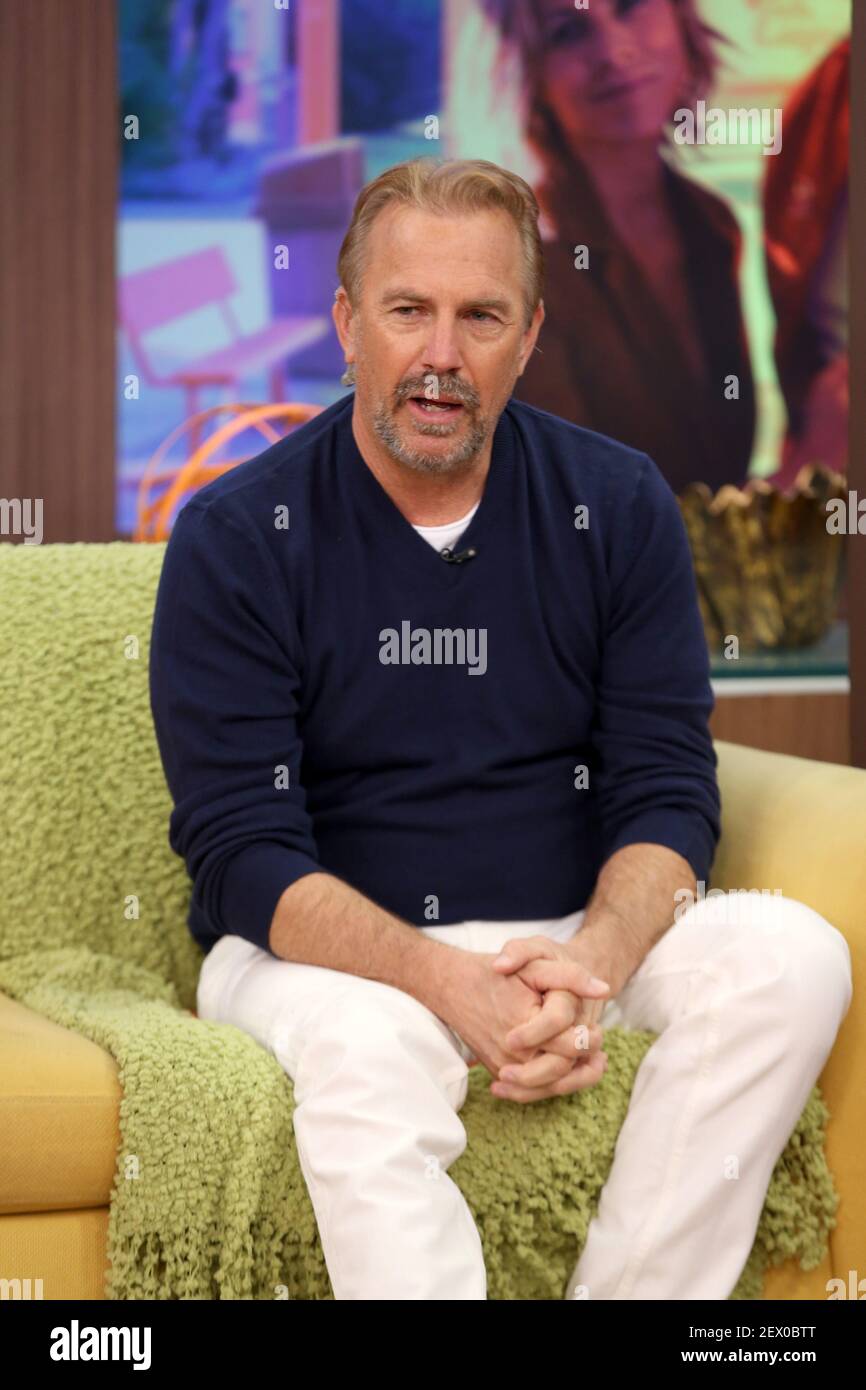 MIAMI, FL - FEBRUARY 13: Actor Kevin Costner is seen on the set of ...