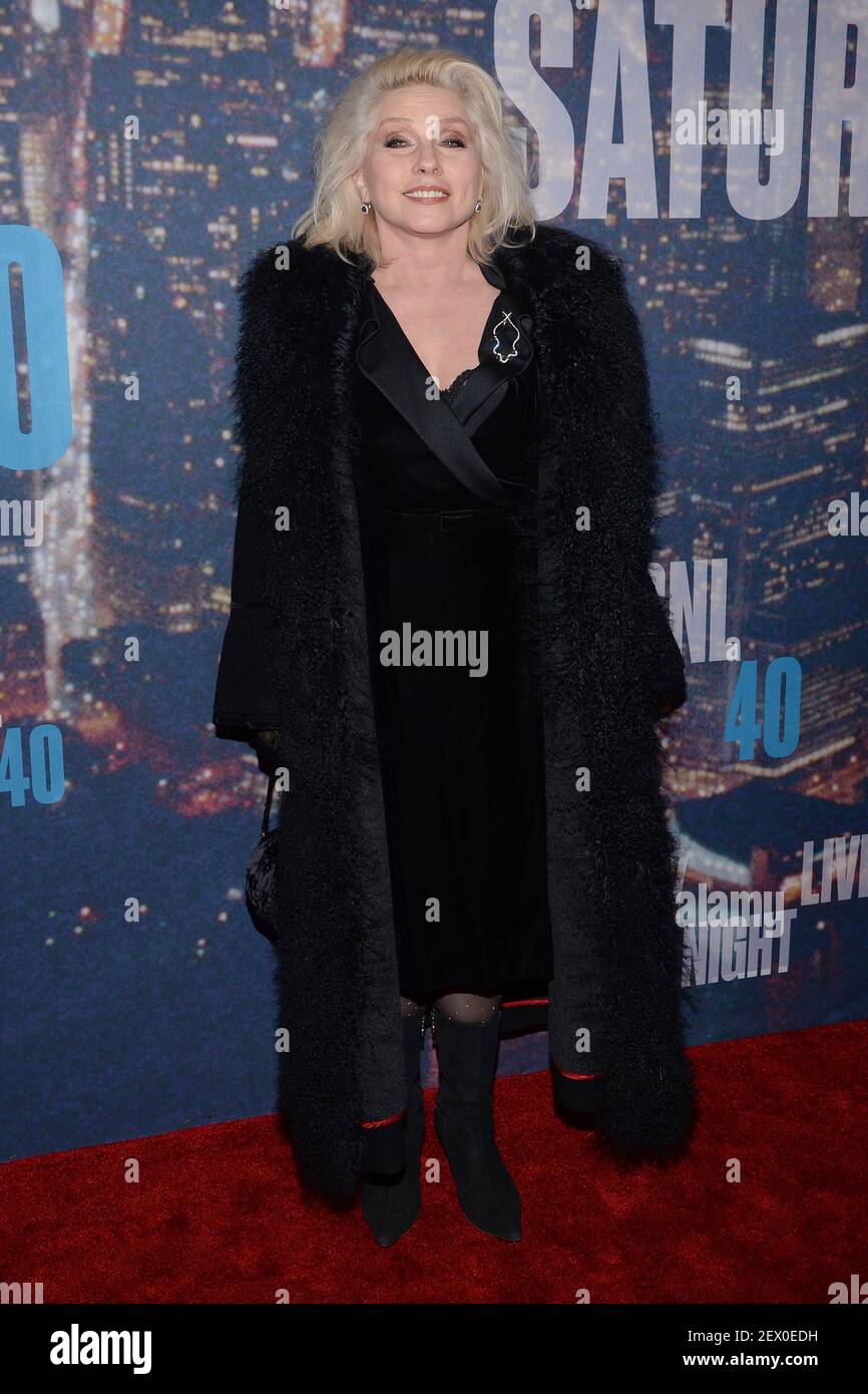 Musician Debbie Harry attends the SNL 40th Anniversary Special at 30 ...