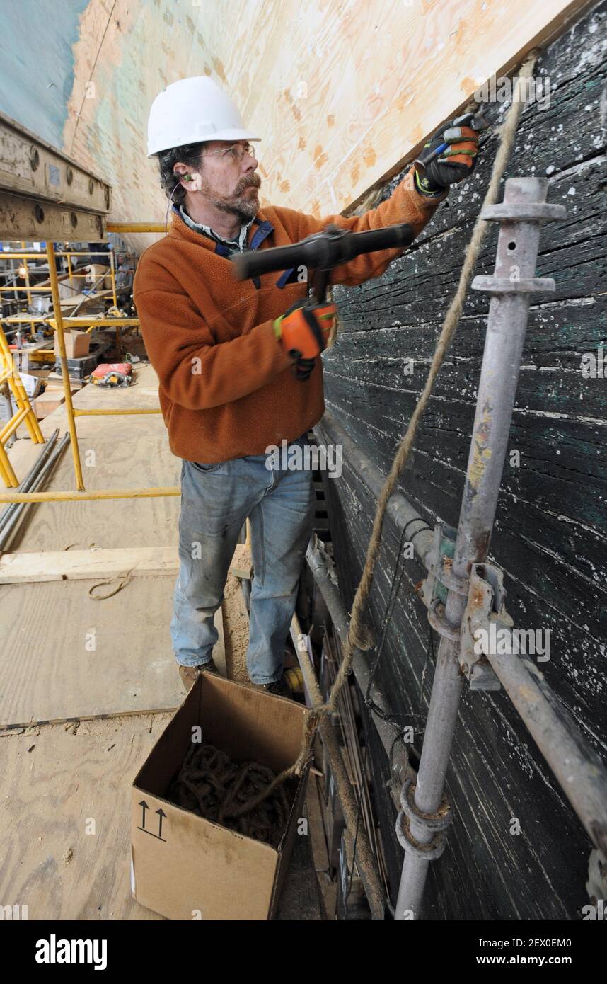 Chris Rowsom, director of Historic Ships in Baltimore for the Living ...