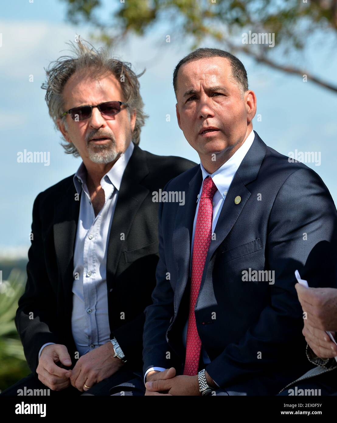 Miami Beach Mayor Philip Levine and Bruce Orosz attends Miami Beach ...