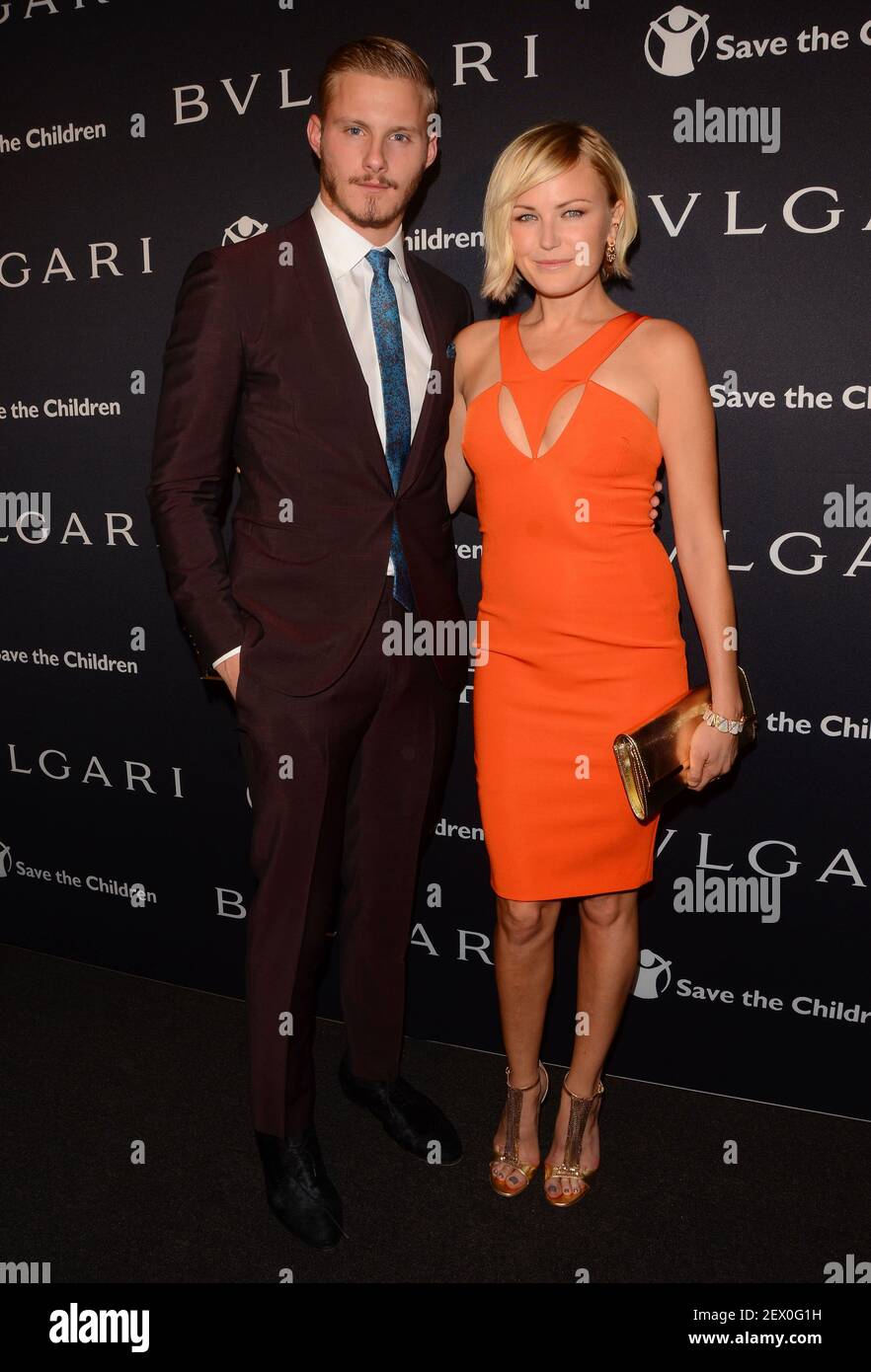 17 February 2015 - Beverly Hills, Ca - Alexander Ludwig, Malin Akerman ...