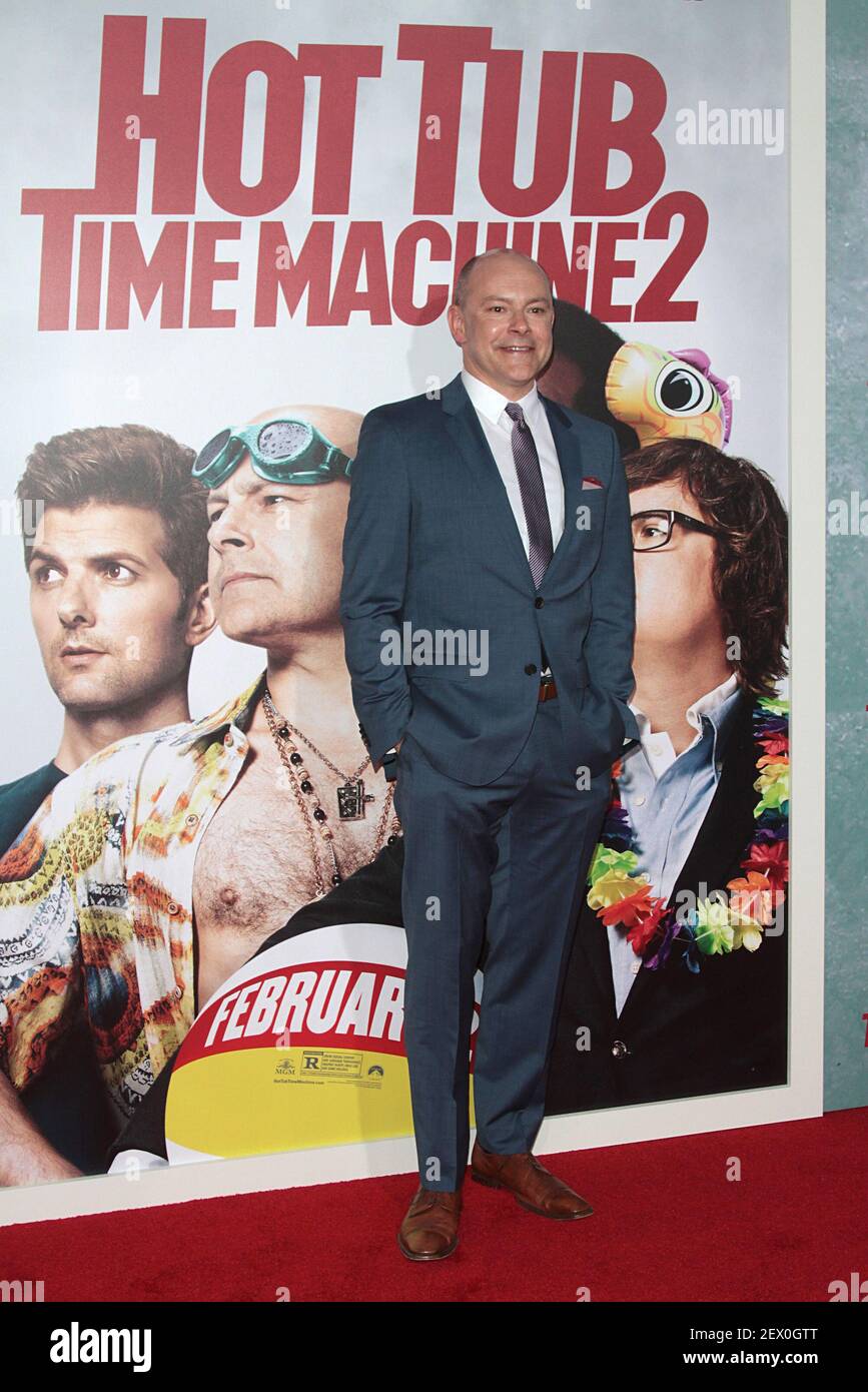 Rob Corddry attends The Los Angeles Premiere of "Hot Tub Time Machine 2 ...