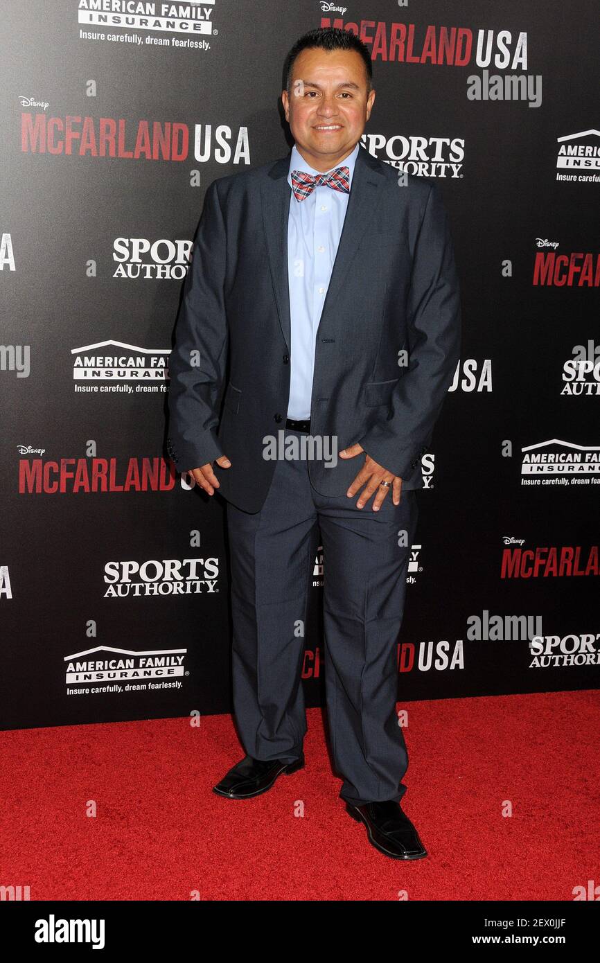 9 February 2015 - Hollywood, California - Thomas Valles. "McFarland ...