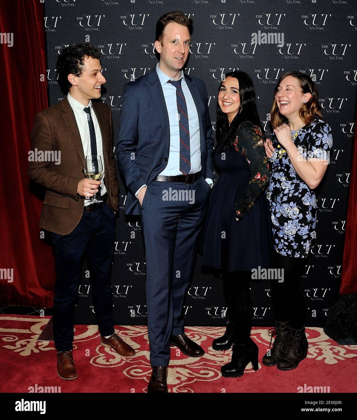 L-R: Adam Schwartz, Jordan Klepper, Jen Flanz, Jocelyn Conn at The Cut ...