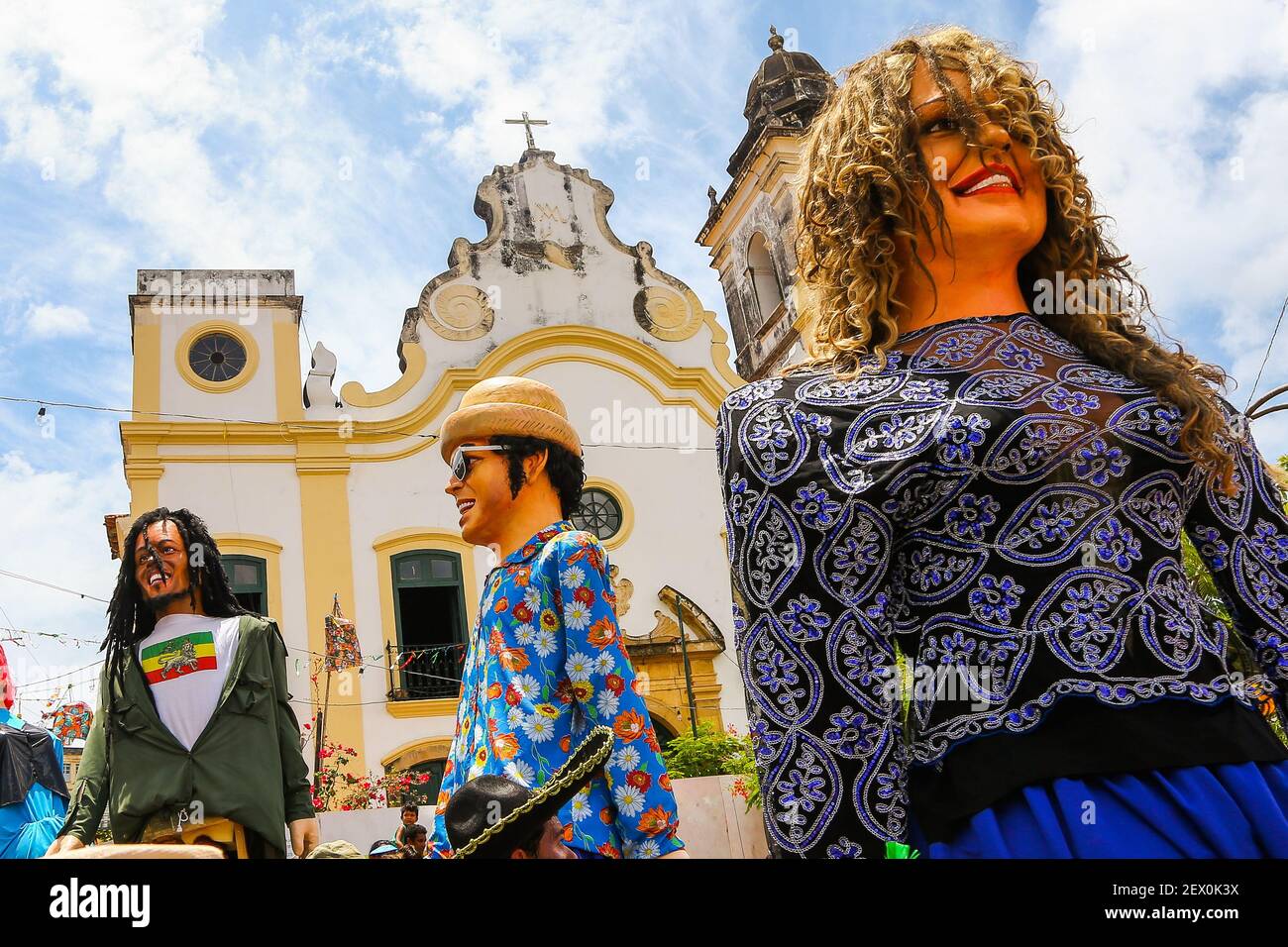 OLINDA/PE - 16/02/2015 - Traditional Carnival figures from the state of ...