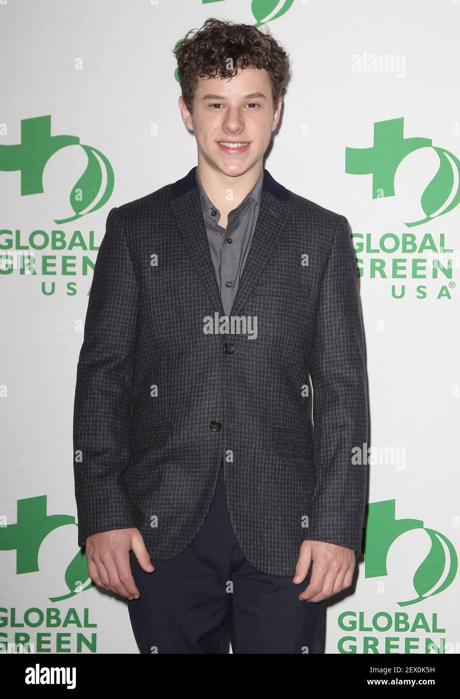 18 February 2015 - Hollywood, California - Nolan Gould. Global Green ...