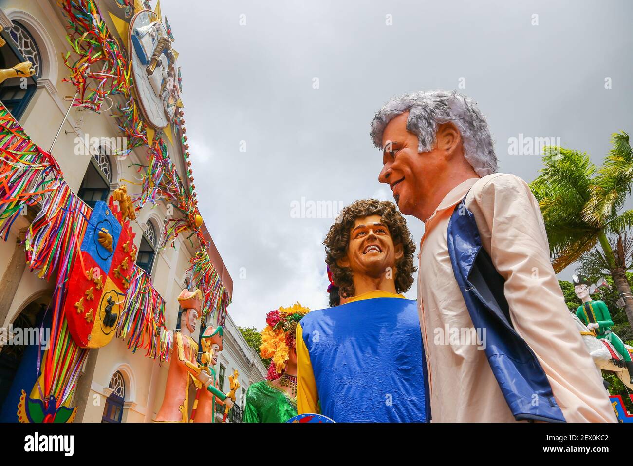 OLINDA/PE - 16/02/2015 - Traditional Carnival figures from the state of ...