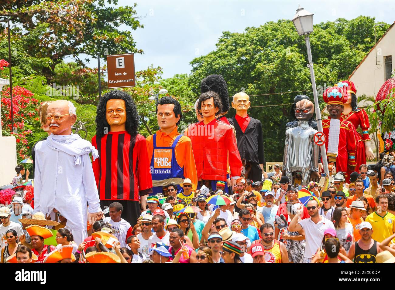 OLINDA/PE - 16/02/2015 - Traditional Carnival figures from the state of ...