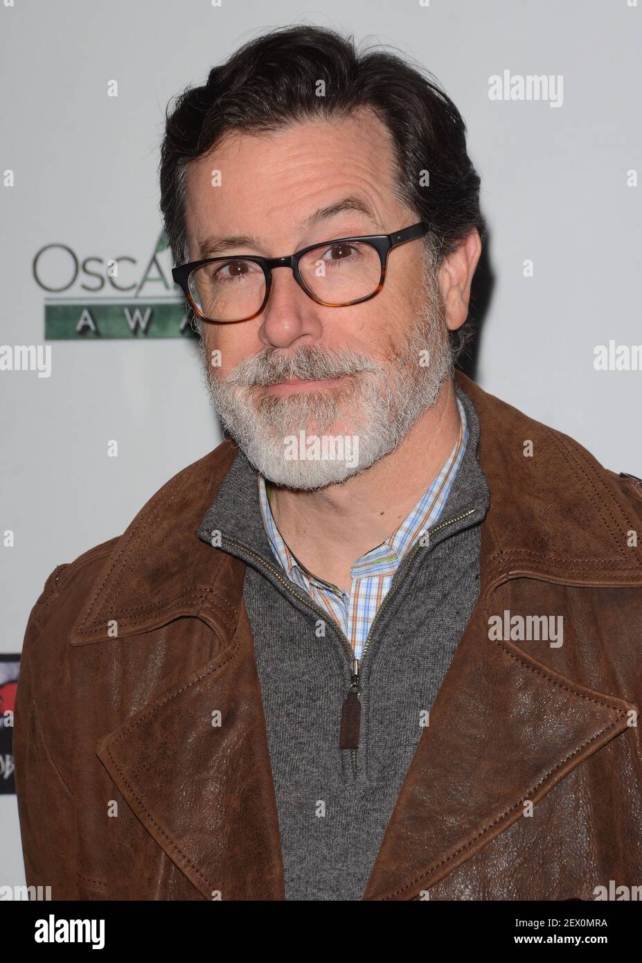 19 February 2015 - Santa Monica, Ca - Stephen Colbert. Arrivals for the ...