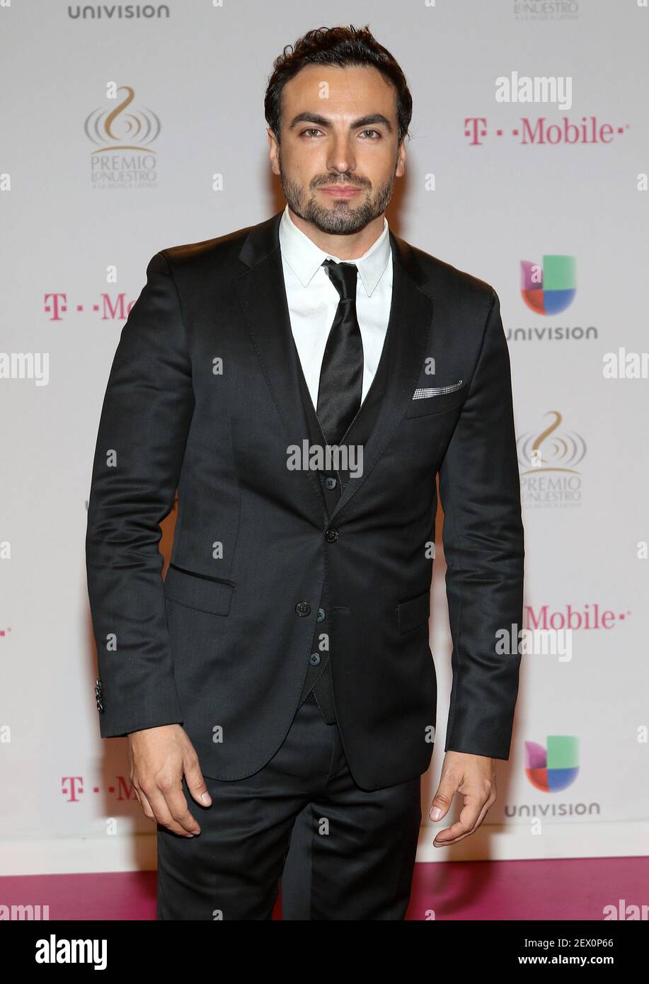 MIAMI, FL - FEBRUARY 19: Gabriel Valenzuela attends the 2015 Premios Lo ...