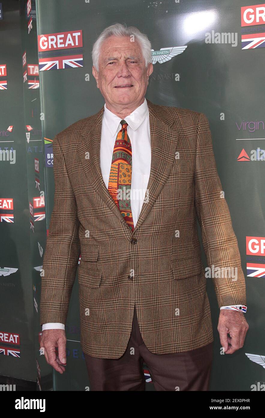 George Lazenby attends The Great British Film Reception held at the ...
