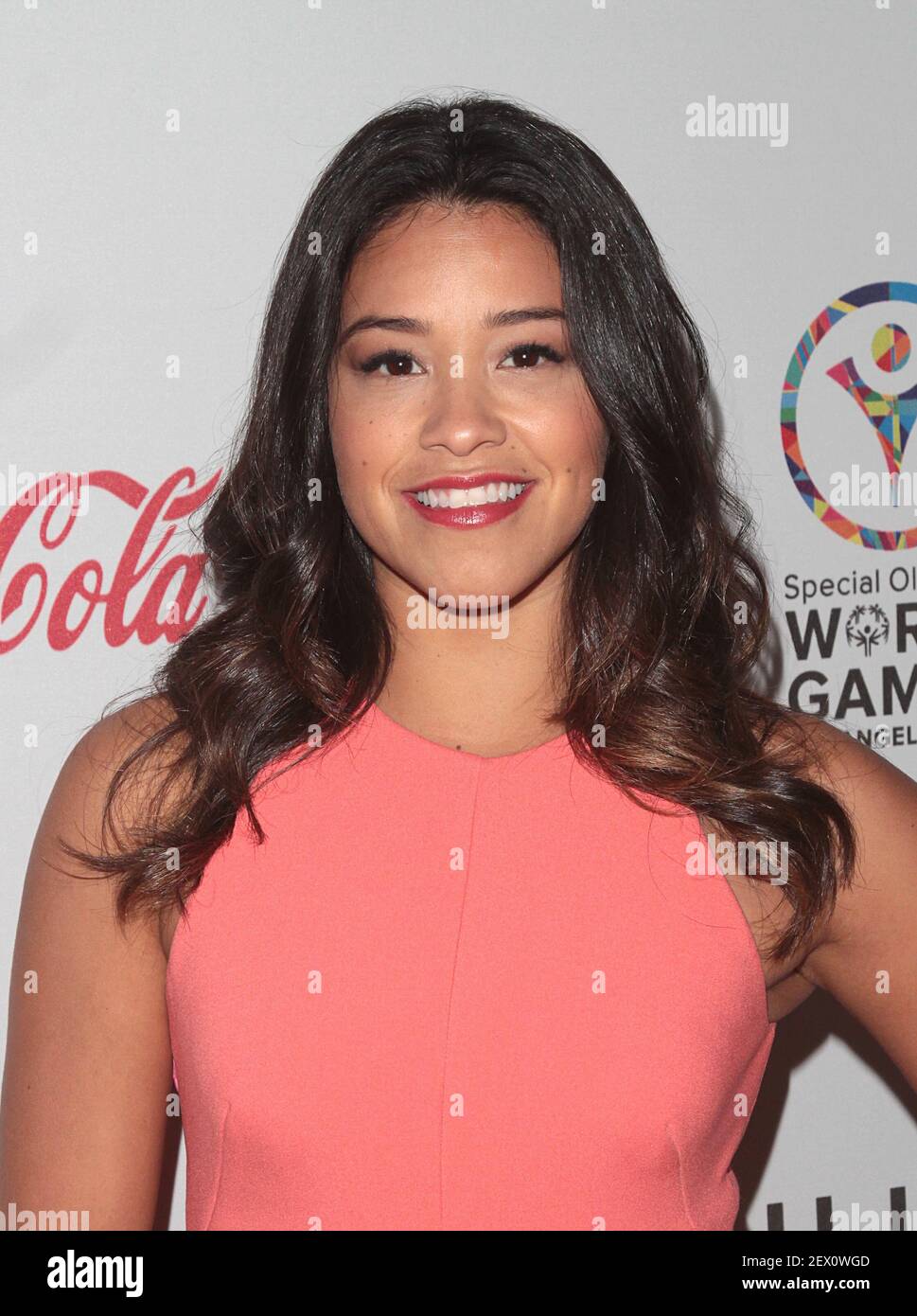 Gina Rodriguez attends The Gold Meets Golden event held at the Equinox ...