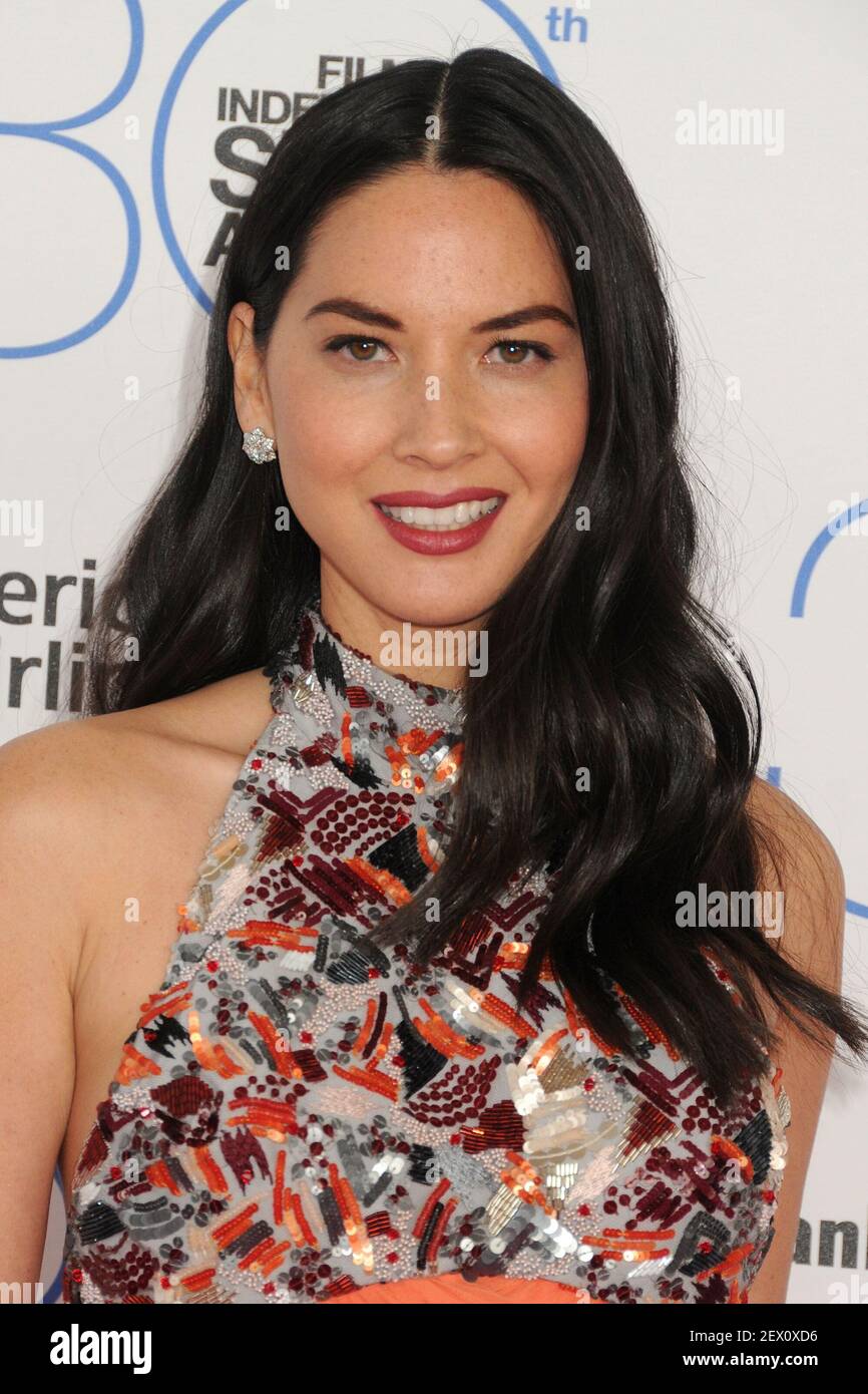 21 February 2015 - Santa Monica, California - Olivia Munn. 2015 Film ...