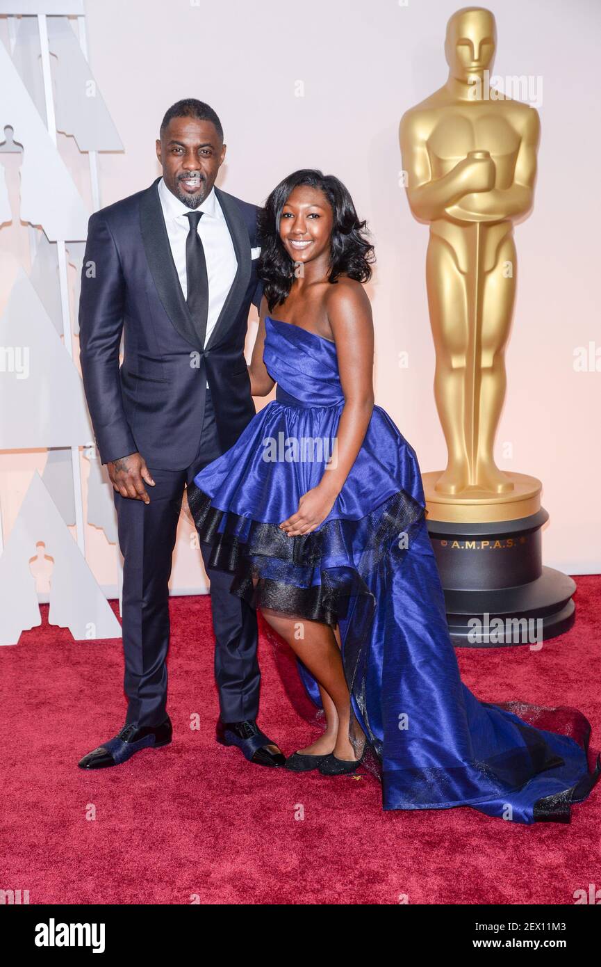 Actor Idris Alba arrives at the 87th Annual Academy Awards held at the ...