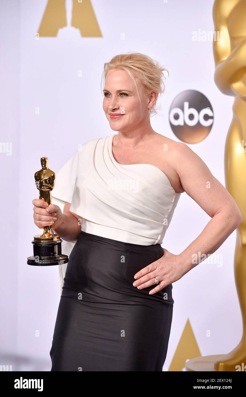 Best Supporting Actress Winner Patricia Arquette in the press room at ...