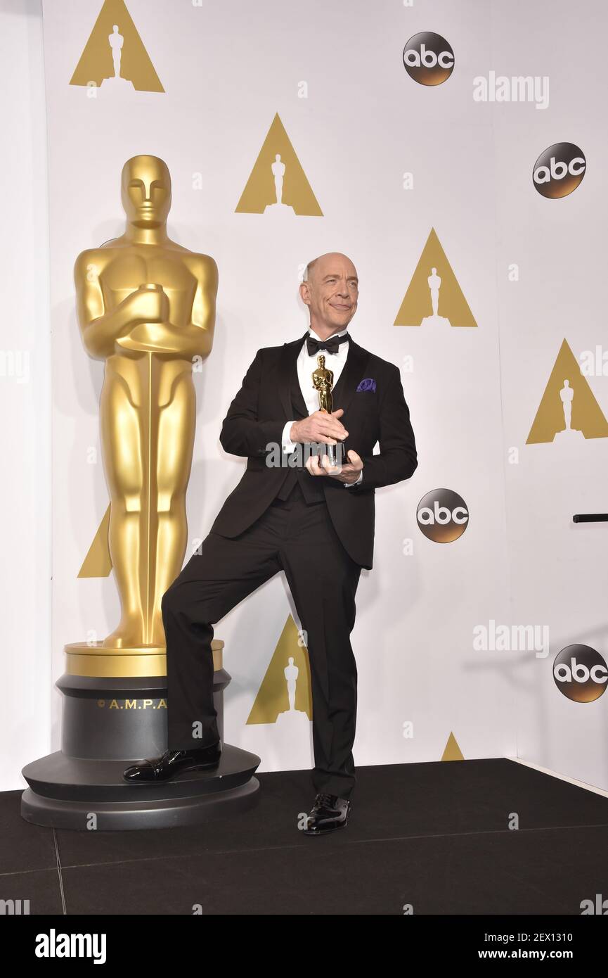 J.K. Simmons attends the 87th Annual Academy Awards, held at Hollywood ...