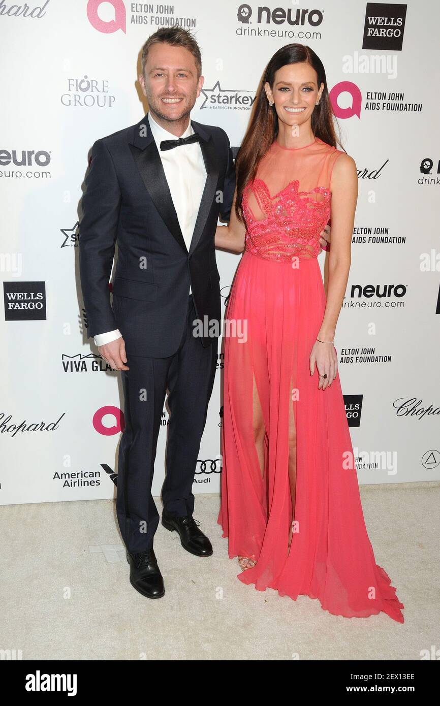 22 February 2015 - West Hollywood, California - Chris Hardwick, Lydia ...