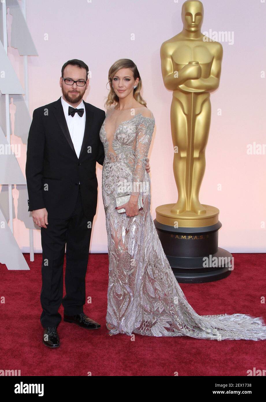 22 February 2015 - Hollywood, California - Katie Cassidy, Dana Brunetti ...