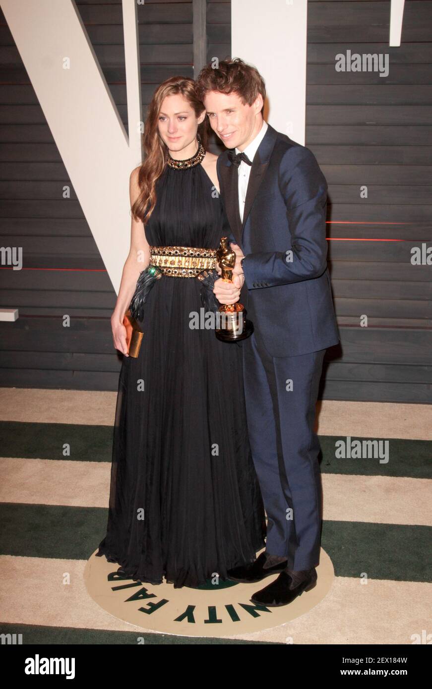 Oscar winner and Actor Eddie Redmayne arrives at the 2015 Vanity Fair ...