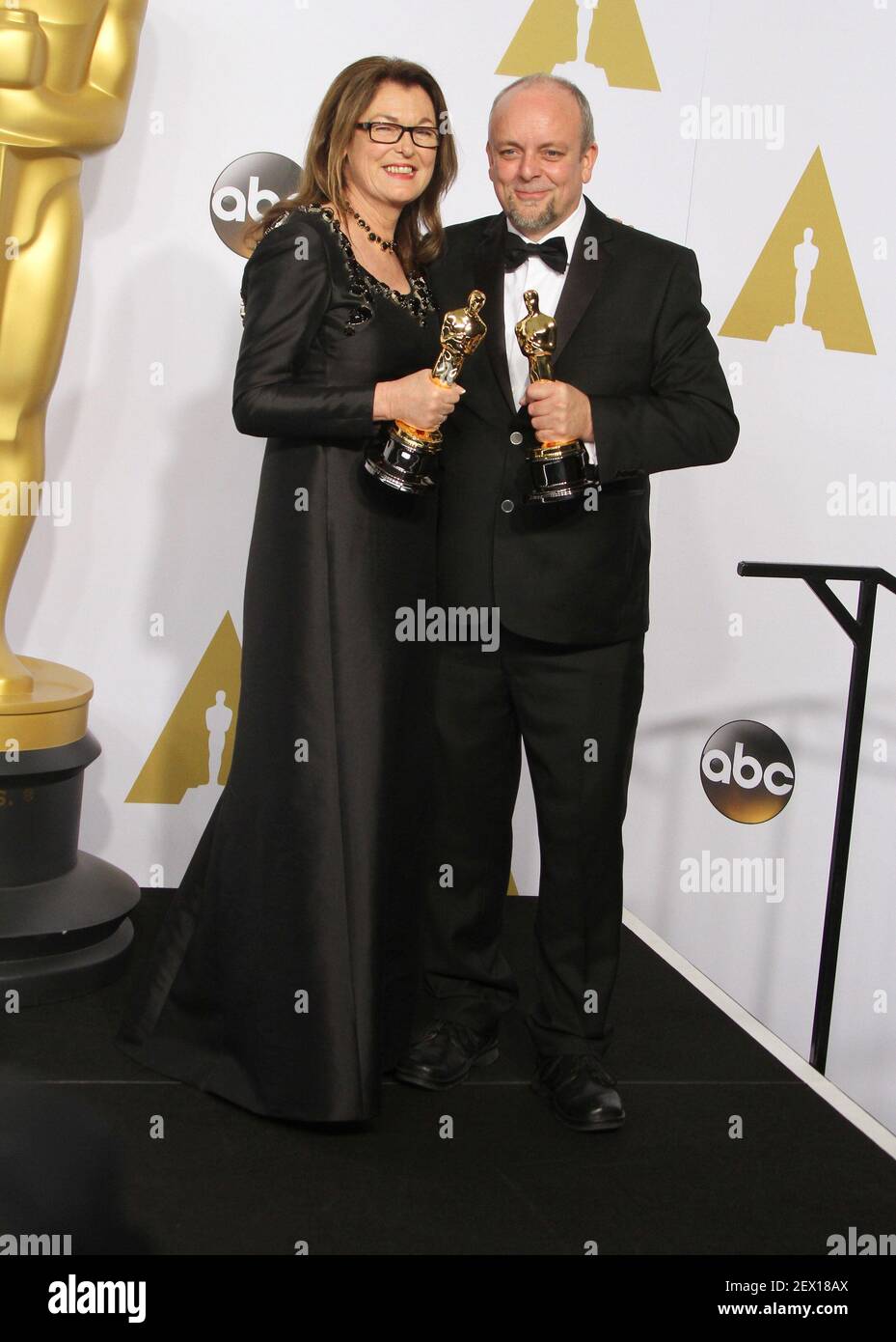 24 February 2015 - West Hollywood, California - Frances Hannon, Mark ...