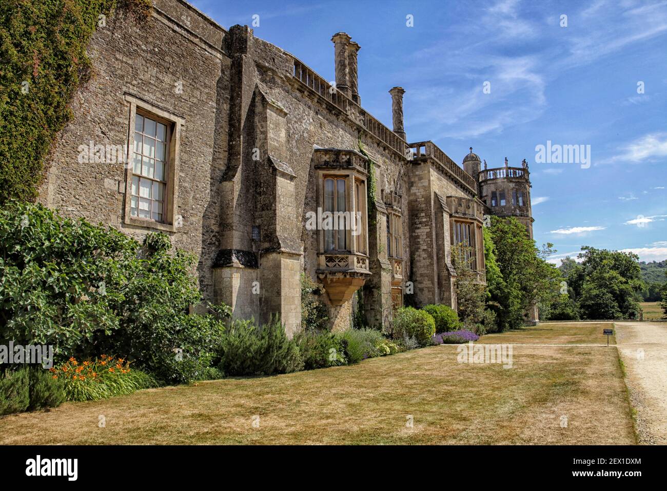 Medieval 15th century Lacock Abbey, home of Fox Talbot and recent Harry ...