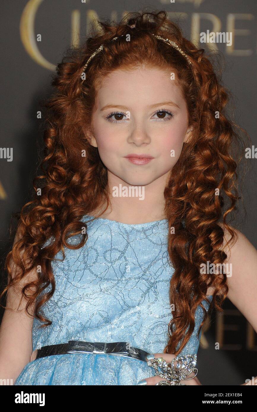 1 March 2015 - Los Angeles, California - Francesca Capaldi. "Cinderella ...