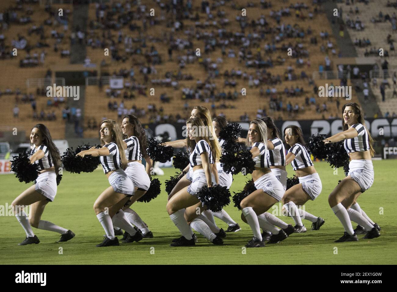 Cheerleaders of the Saints during the qualifying match for the seventh ...